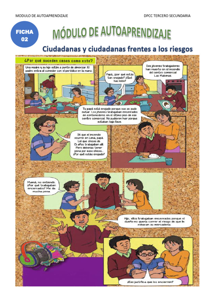 MODULO DPCC FICHA 2 | PDF | Derecho laboral | Riesgo MODULO DPCC FICHA 2 | PDF | Derecho laboral | Riesgo