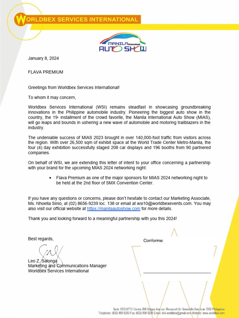 Flava Premium PH X Mias 2024 | PDF