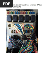 Módulo IPDM de Nissan: Funciones y Diagrama | PDF | Relé | Ingenieria Eléctrica