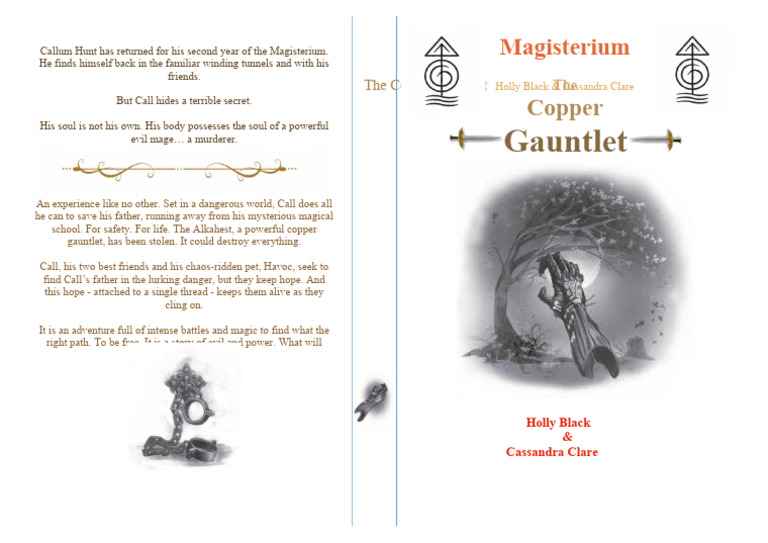 The Copper Gauntlet Title Page | PDF | Young Adult