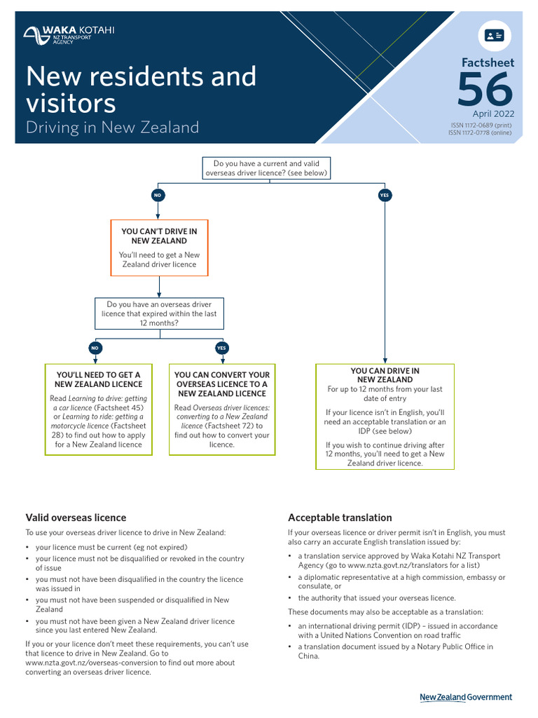 56 New Residents | PDF | Driver's License | Road Transport