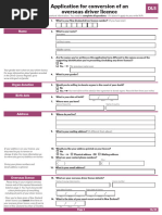 Driving Licence Application Form D401 | PDF | Driver's License | Truck