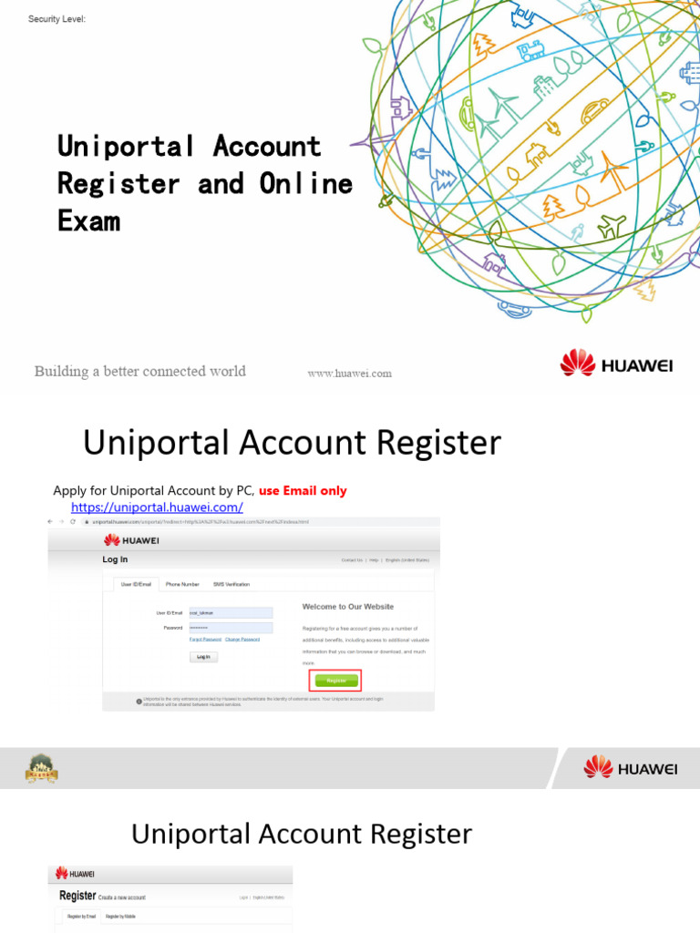 Uniportal Account Register and Exam WL and MW in New Platform | PDF