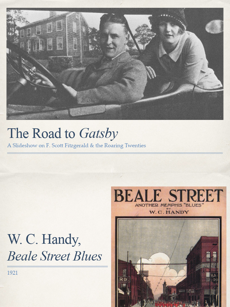 Fitzgerald and the Roaring Twenties | PDF | The Great Gatsby | F. Scott ...