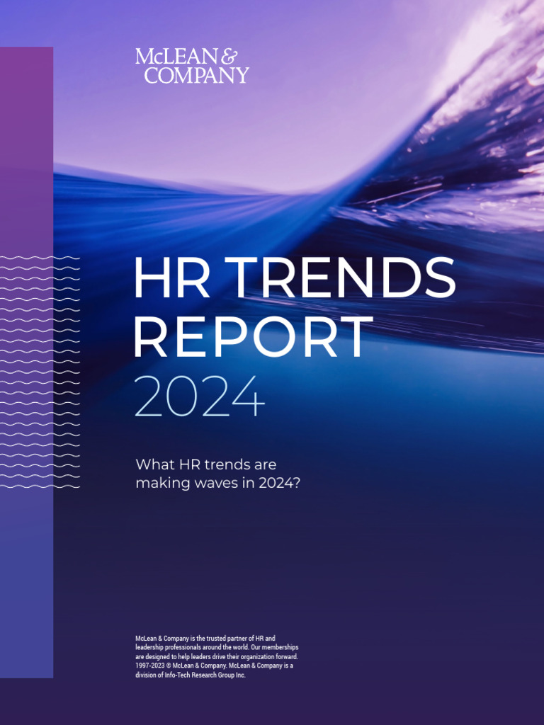 MacLean HR Trends Report - 2024-1 | PDF | Leadership | Innovation