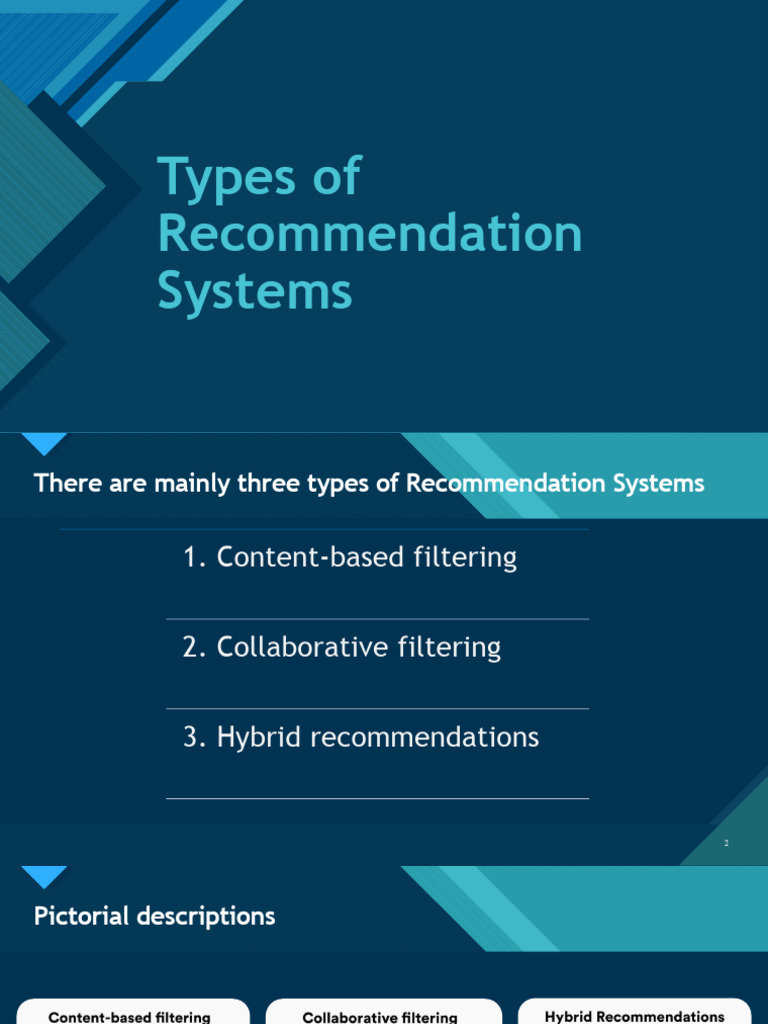 Types of Recommendation System | Download Free PDF | Information ...