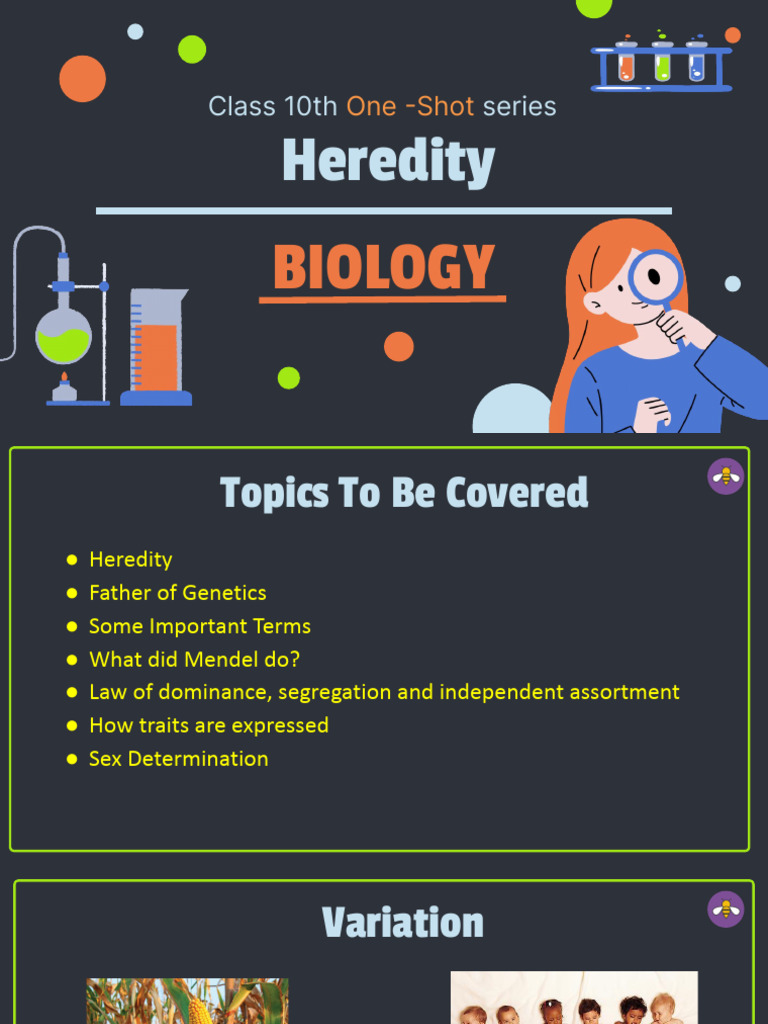 Heredity (Prashant Kirad) | PDF | Dominance (Genetics) | Heredity
