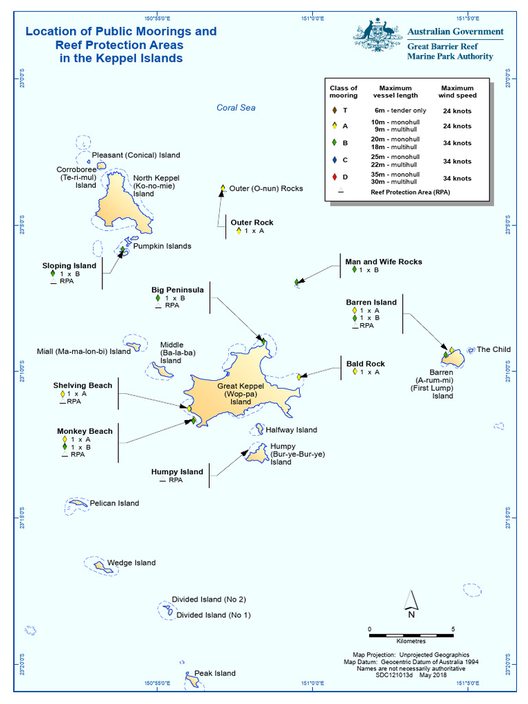 Keppel Islands Moorings & RPAs Guide | PDF