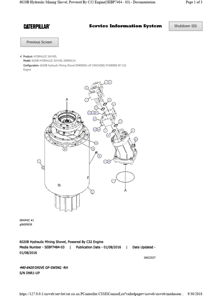 6020B Swing Mounting Seal | PDF | Science & Mathematics