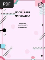 3b Modul Ajar Matematika_mtk III Bangun Datar | PDF