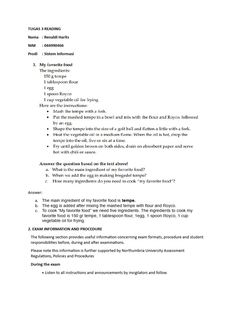 Tugas 3 Reading | PDF