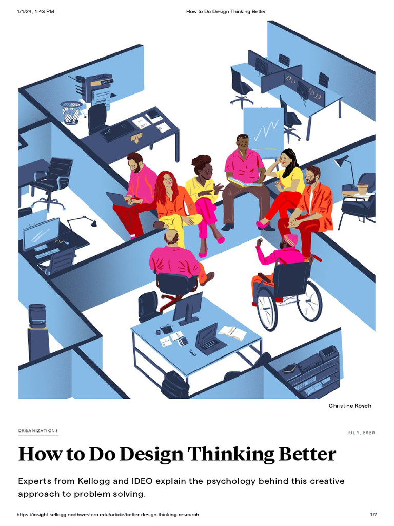 How to Do Design Thinking Better | PDF | Design Thinking | Brainstorming
