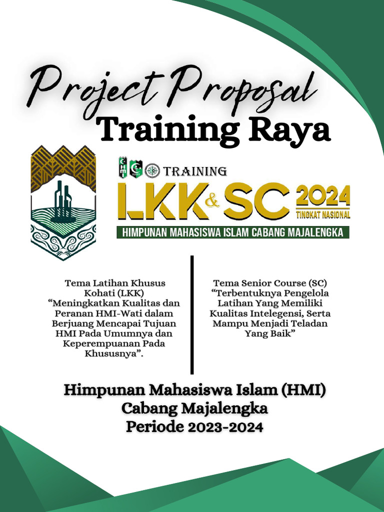 Proposal LKK Dan SC Majalengka 2024-Dikompresi | PDF | Karier & Perkembangan