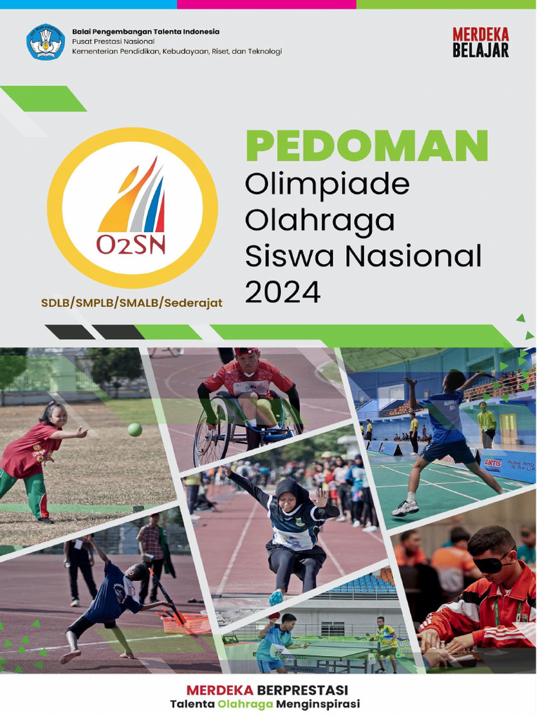 Pedoman O2SN PDBK 2024 | PDF