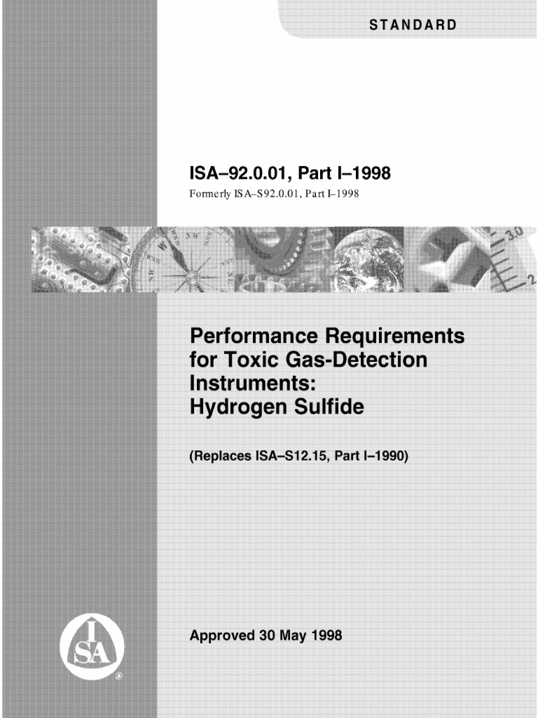 Isa RP 92.0.01 | PDF | Calibration | Physical Sciences