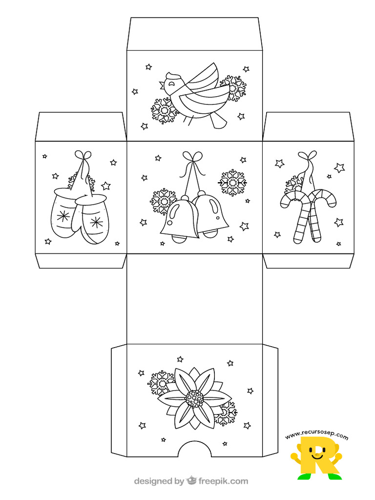 Caja Navidad 1 Recursosep Byn Pdf