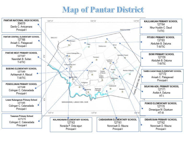 Map of Pantar District | PDF
