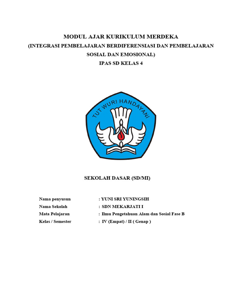 Modul Ajar Kurikulum Merdeka Ok | PDF