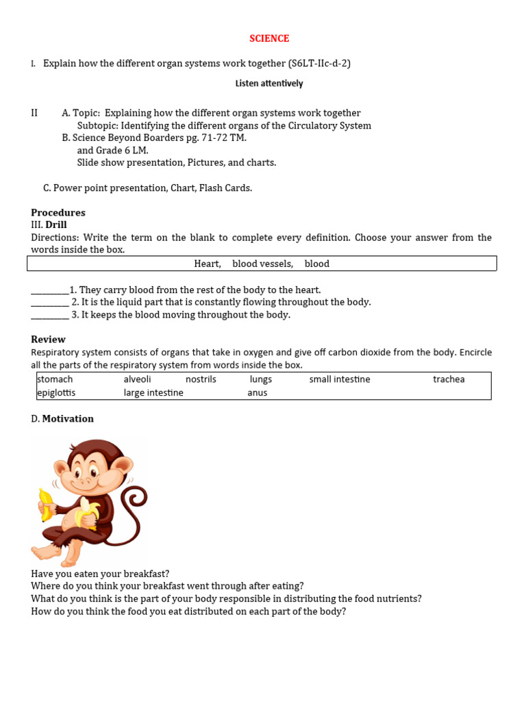 Science Cot | PDF | Blood | Blood Vessel