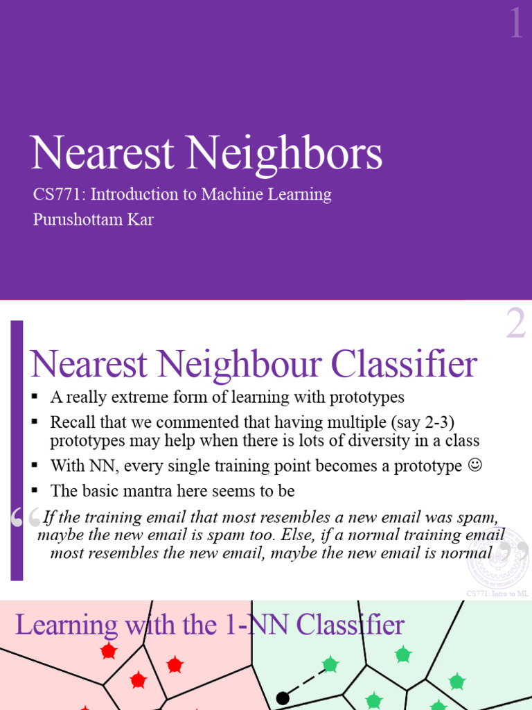 4 Nearest Neighbors | PDF