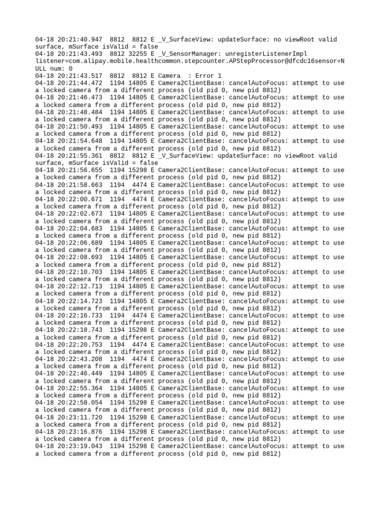 Log | PDF | Software Engineering | Computer Science