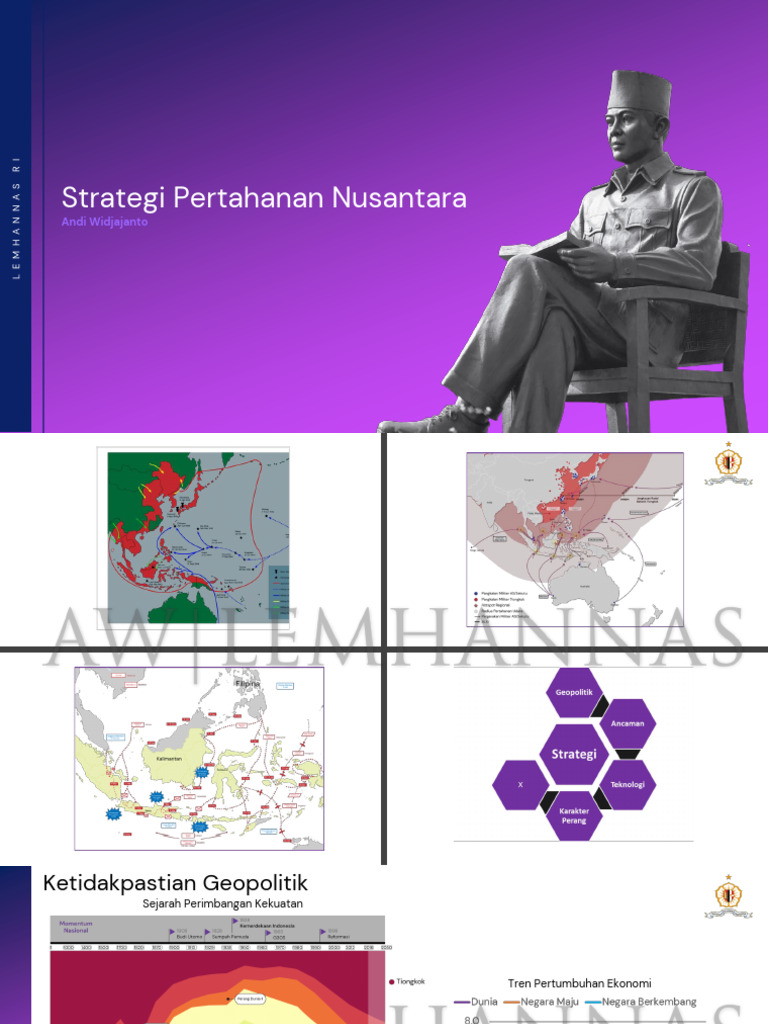 Strategi Pertahanan Nusantara LEMHANAS | PDF