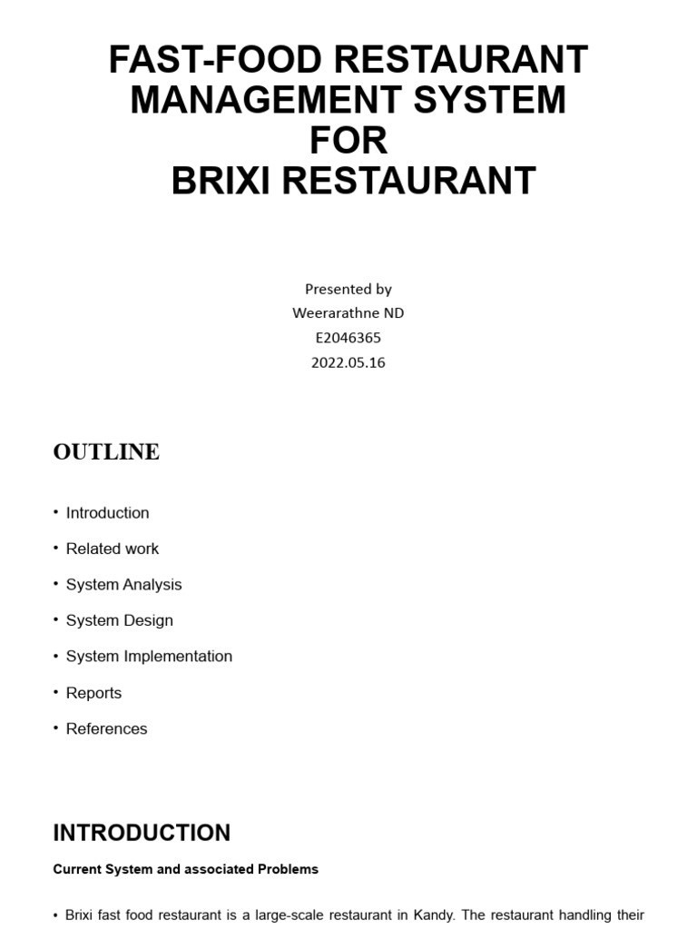 COFFEE SHOP MANAGEMENT SYSTEM FOR ABC SHOP | PDF