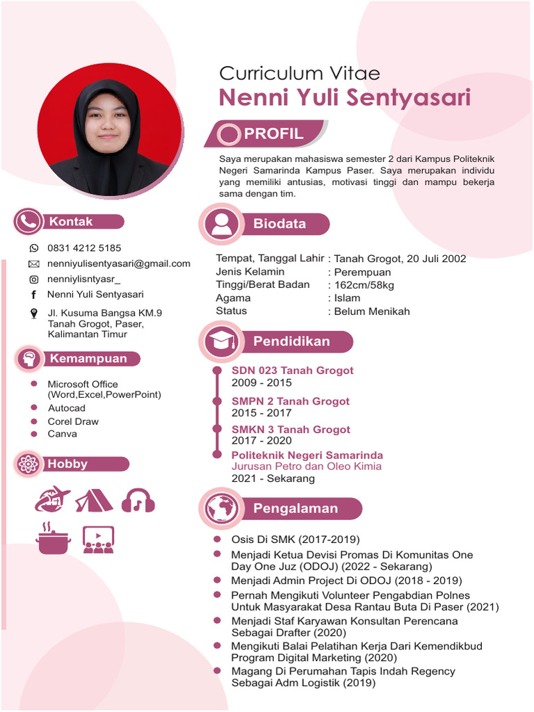 CV Nenni Yuli-1 | PDF