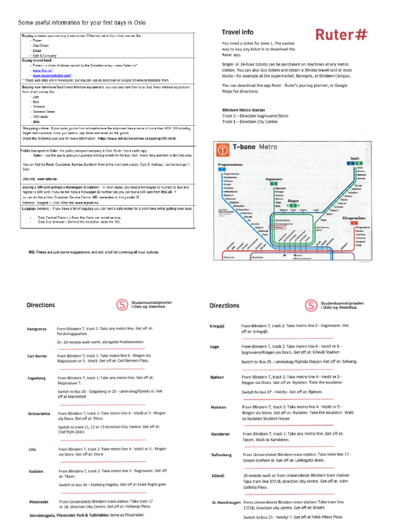 Usefull Information-Innflytt Info | PDF