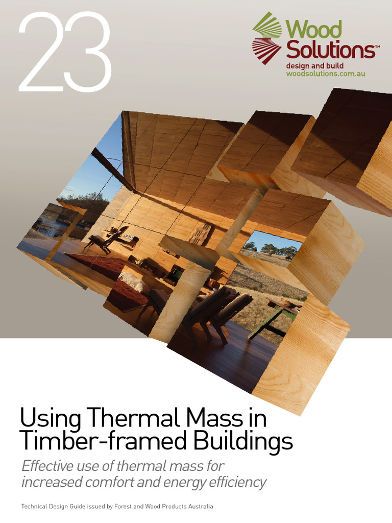 Thermal Mass in Timber Buildings | PDF | Thermal Insulation | Carbon ...