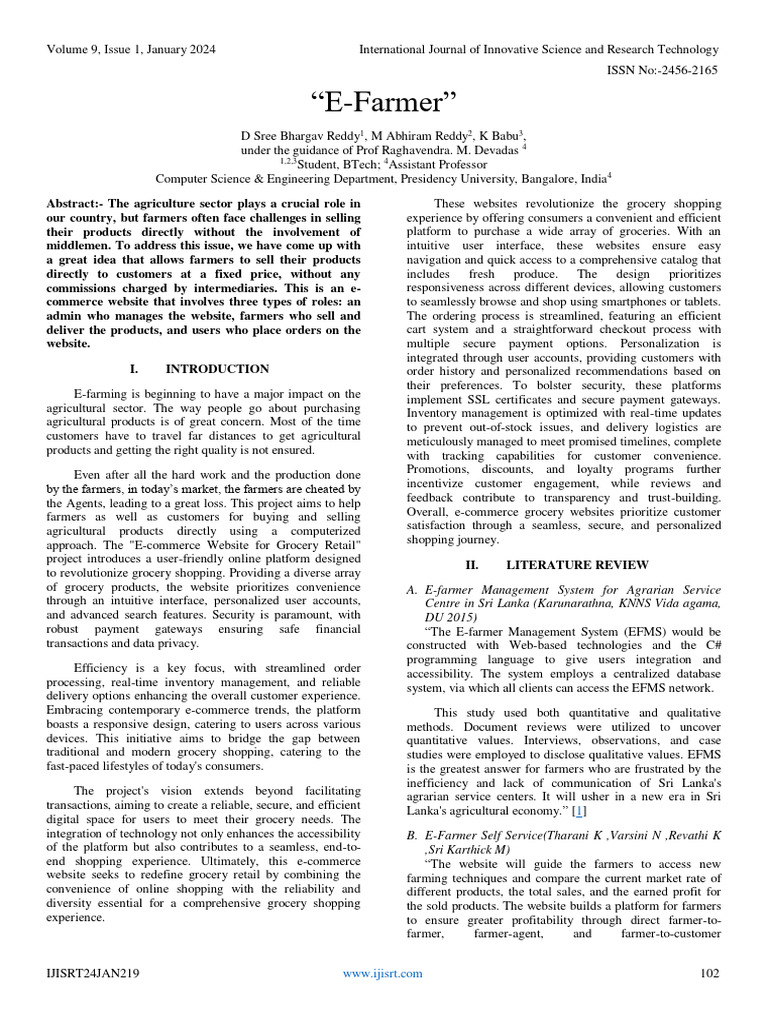 E Farmer | PDF | E Commerce | Retail