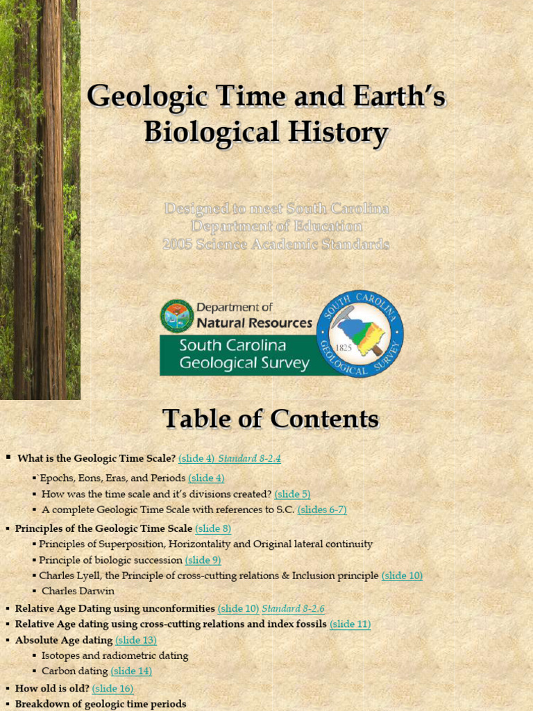 Geologic Time | PDF | Geologic Time Scale | Isotope