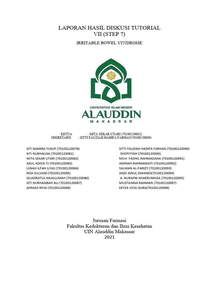 Hasil Diskusi Tutorial 7 (Step 7) | PDF