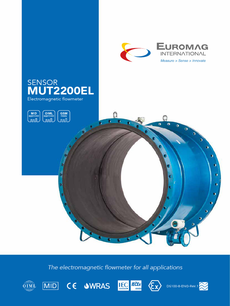 Catalog Euromag MUT2200EL (High Range) +MC608A FT | PDF