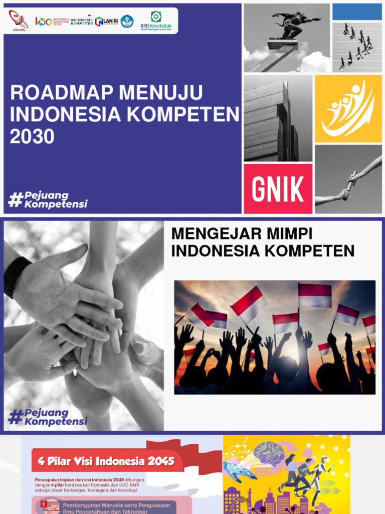 GNIK Roadmap Indonesia Kompeten 2030 - SUMMARY Rev 1 | PDF