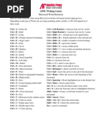 Notepad Complete Shortcut Keys | PDF