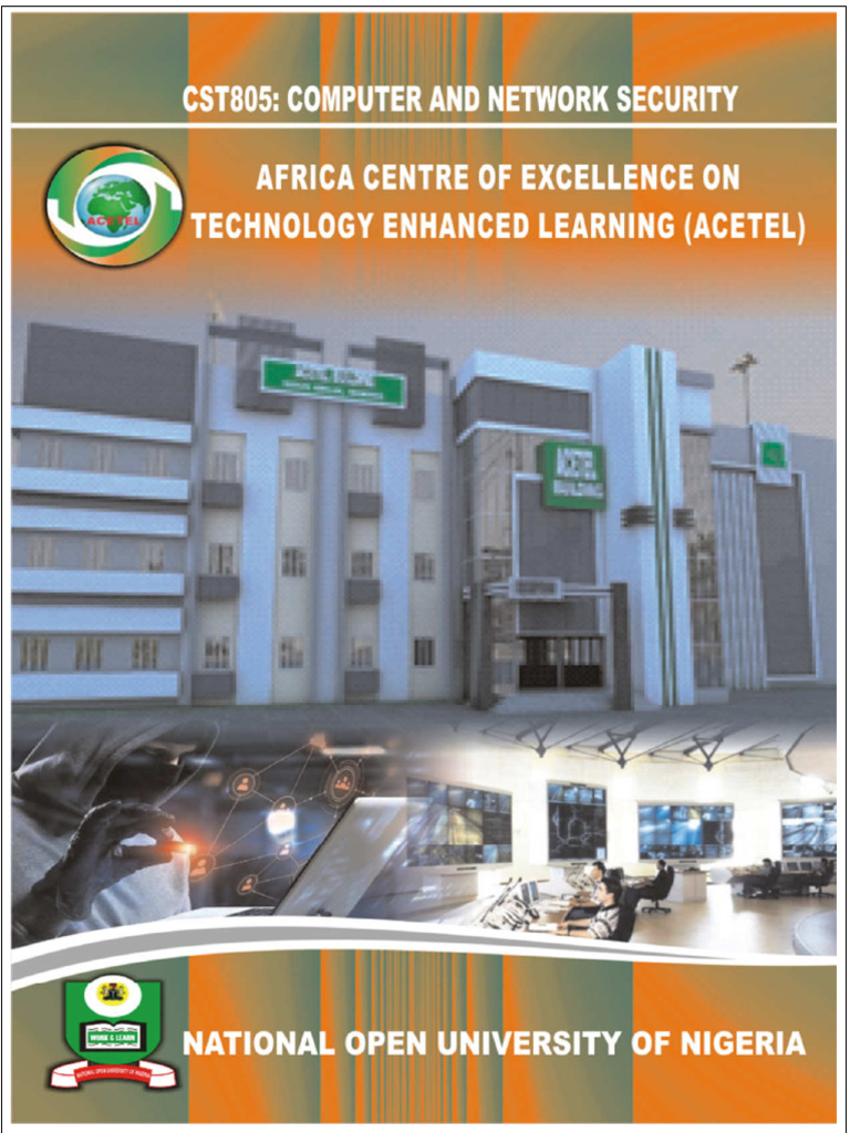 CST805 Computer and Network Security | PDF | Computer Network | Security