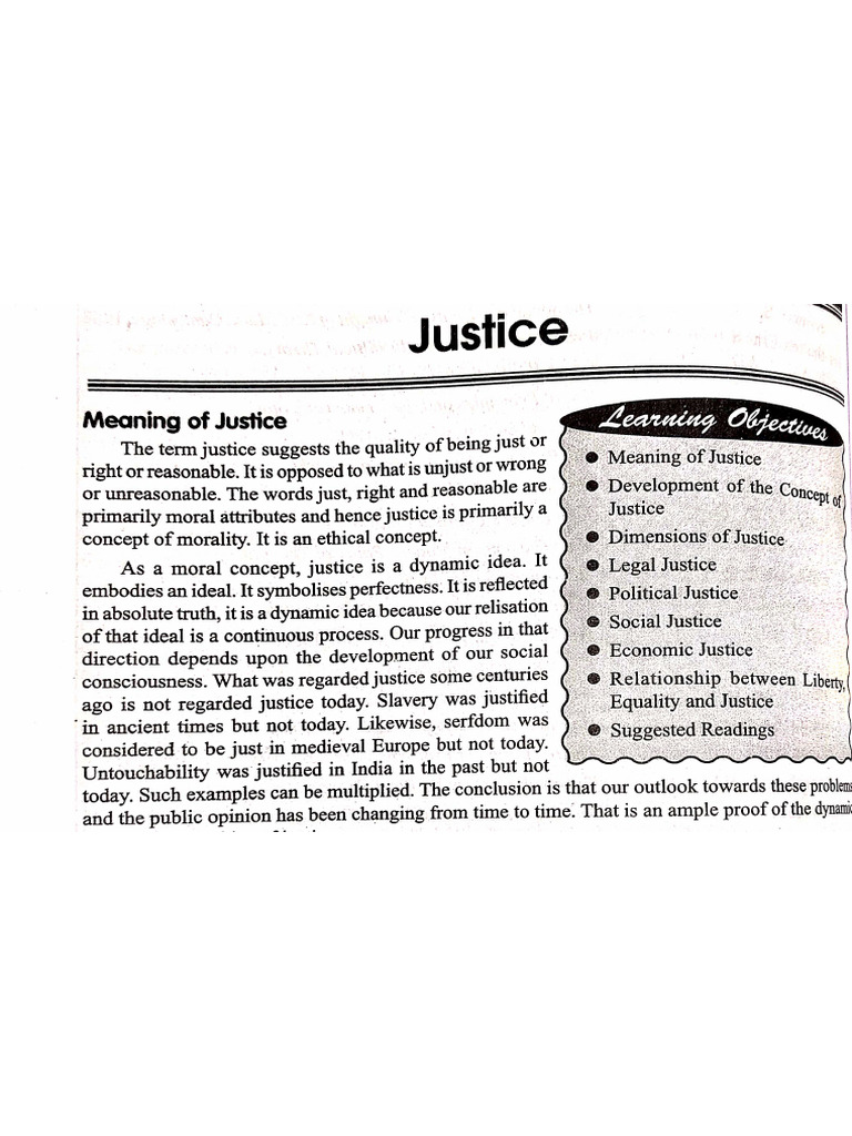 Justice | PDF