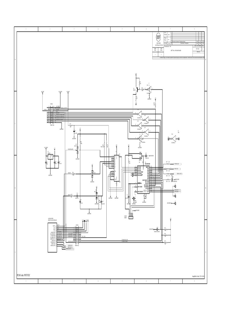 Rcf Art705as-Preamp Board | PDF