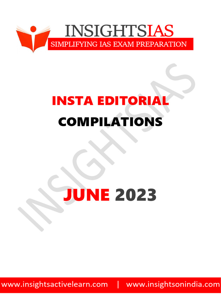 Editorial Analysis CompilationsJune | PDF