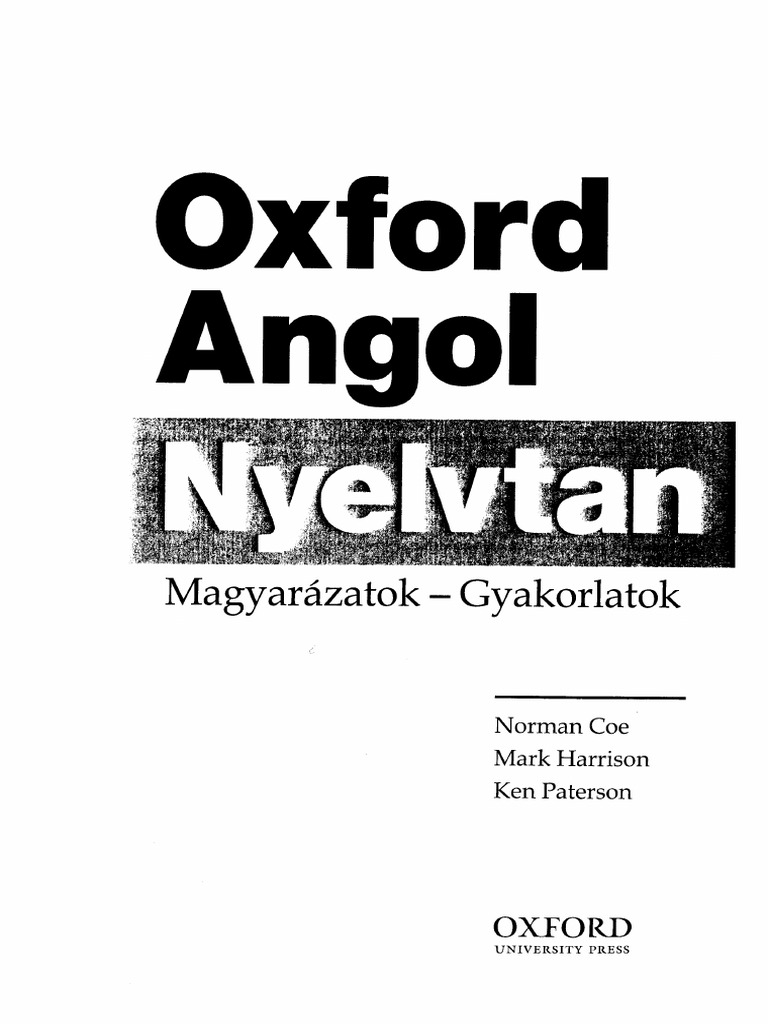 Oxford Angol | PDF