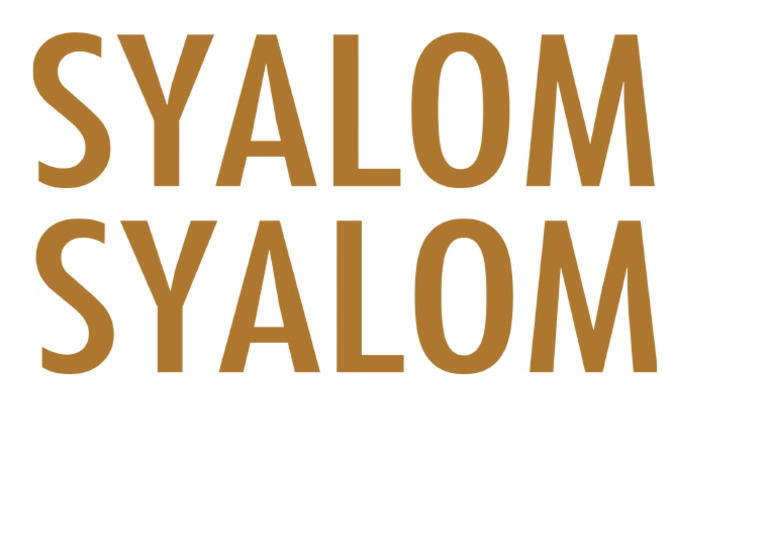 Syalom | PDF