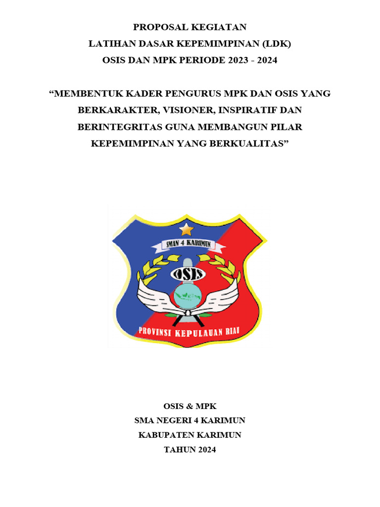Proposal LDK 23-24 | PDF