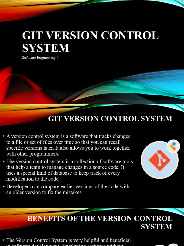 2 Git Version Control System | PDF | Version Control | Utility Software 2 Git Version Control System | PDF | Version Control | Utility Software