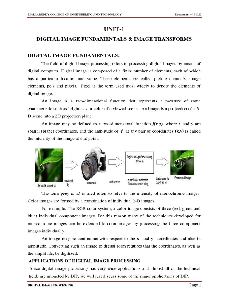 6.digital Image Processing (1) - Pages-Deleted | PDF | Data Compression | Digital Image