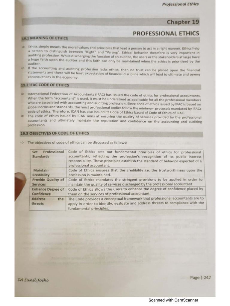 Professional Ethics | PDF