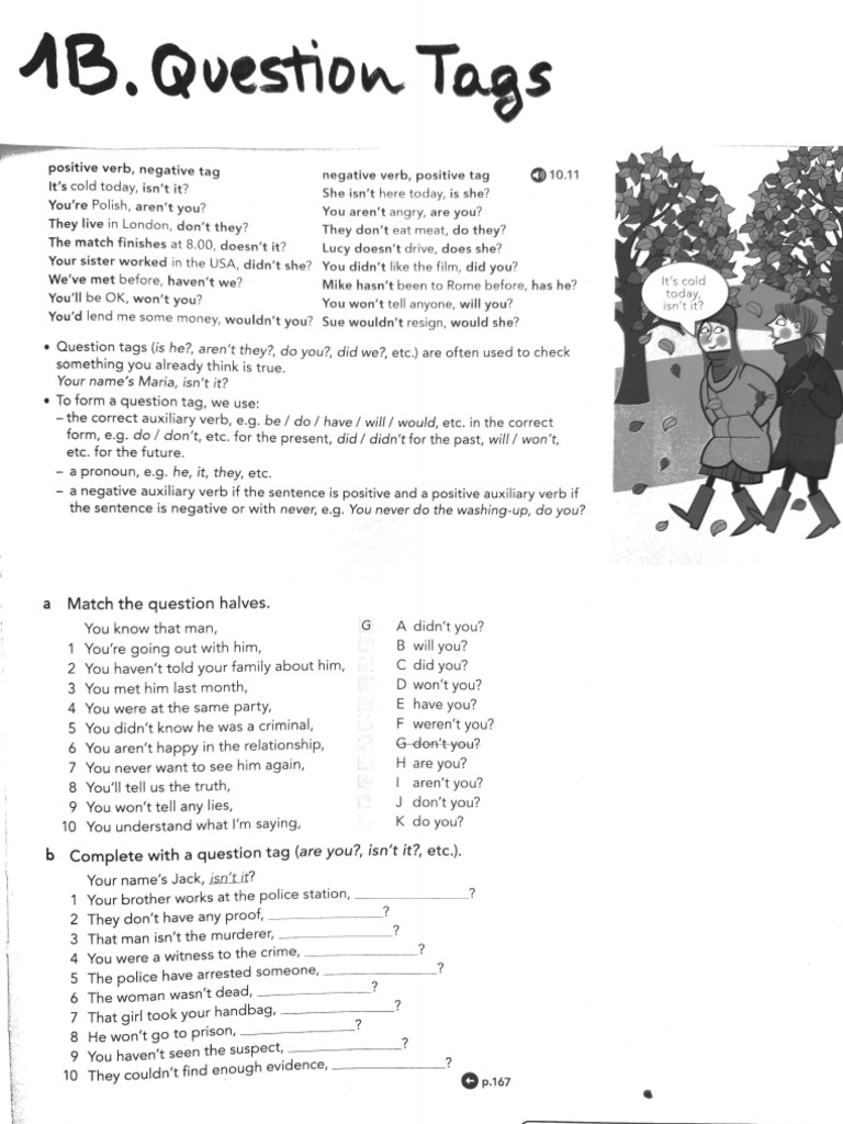 1B - Question Tags | PDF