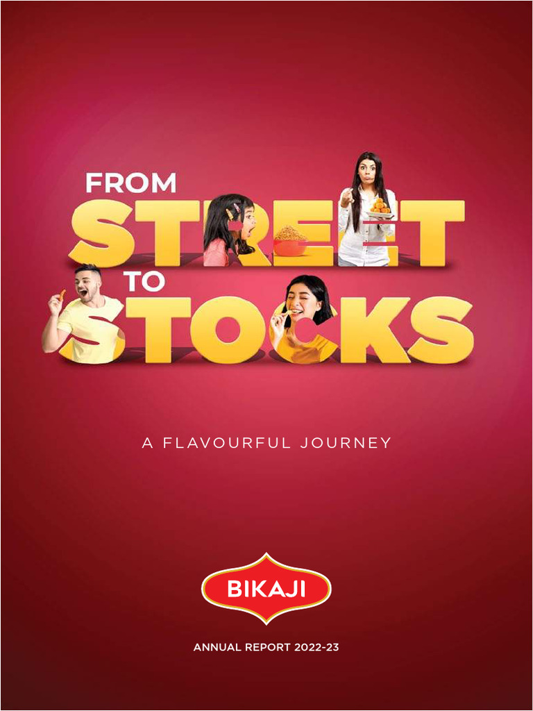 Bikaji Foods Annual Report 2022-23 | PDF | Supply Chain | Brand