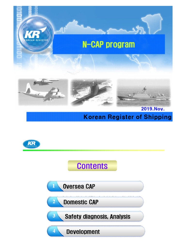 N-CAP Instruction - 2019thailand | PDF | Fatigue (Material) | Ships