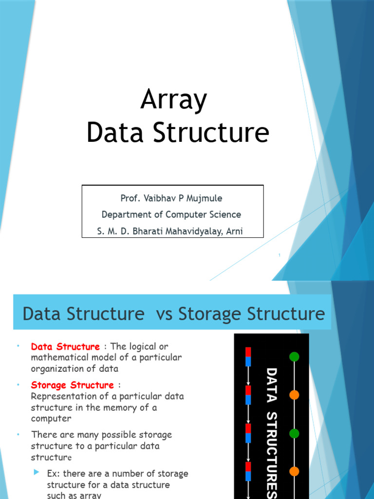 Array Datastructure | Download Free PDF | Data | Information Retrieval Array Datastructure | Download Free PDF | Data | Information Retrieval